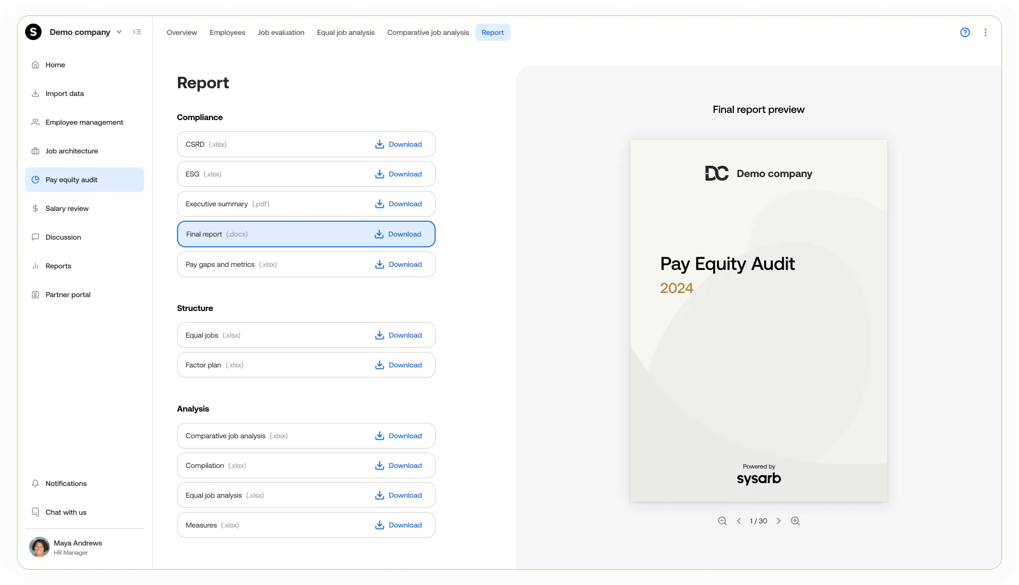 Compliance Reporting Software | Sysarb